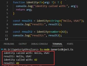 TypeScript Generic Object Types