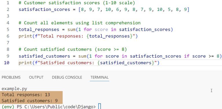 How To Get The Number Of Elements In A Python List?