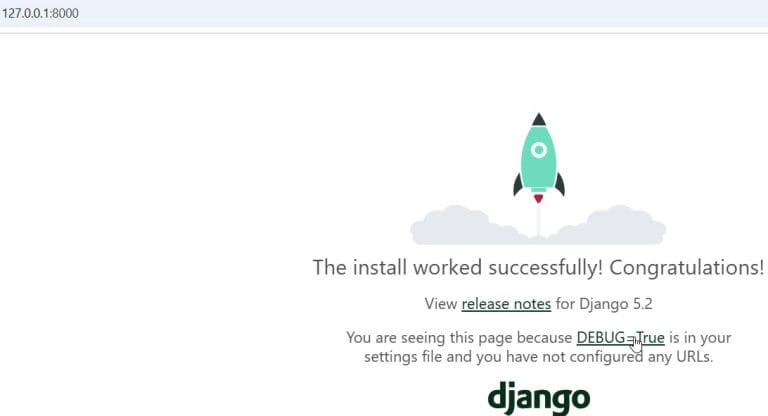 No Module Named Django Error