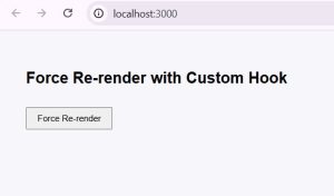 How to Force a React Component to Re-Render