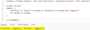Python List Comprehension with If Else