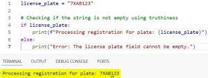 How to Check if a Variable is Not Empty in Python