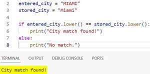 How to Compare Strings in Python
