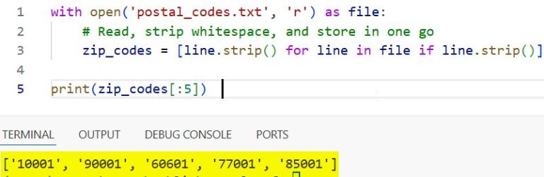How to Read a File Line by Line in Python